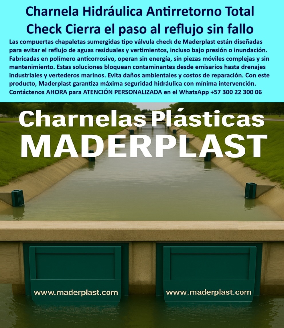 51 CHARNELAS 0 VÁLVULAS ANTI RETORNO 0 COMPUERTA TIPO CHAPALETA 0 TAPÓN ...