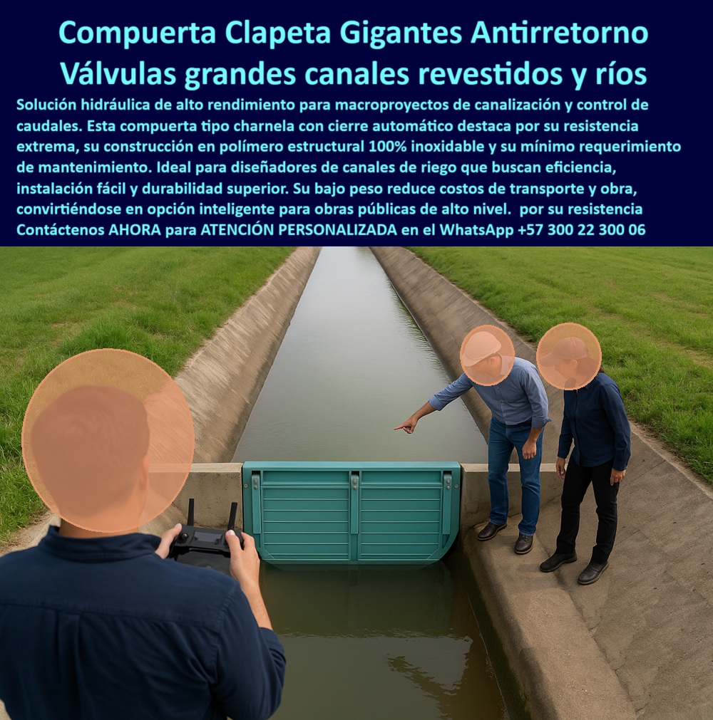 51 CHARNELAS 0 VÁLVULAS ANTI RETORNO 0 COMPUERTA TIPO CHAPALETA 0 TAPÓN ...