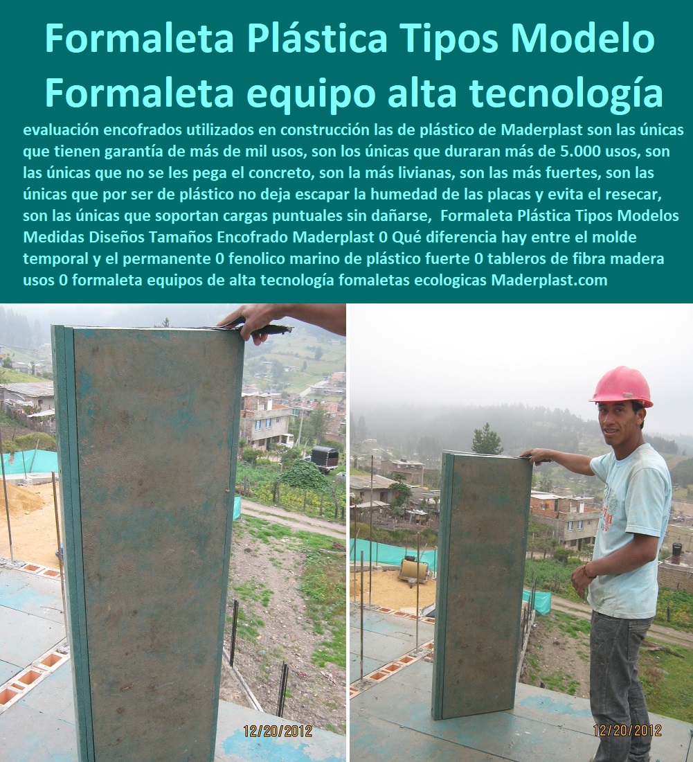 FORMALETAS PLÁSTICAS 0 Formaletas 0 Encofrados 0 Moldes De Concreto 0 ...