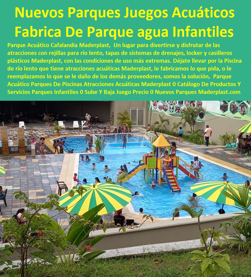 PARQUES JUEGOS INFANTILES MADERPLAST 0, PARQUE ACUÁTICO 0, RODADERO ...