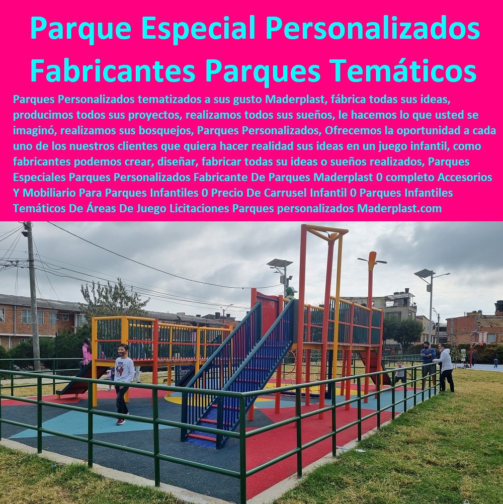 PARQUES JUEGOS INFANTILES MADERPLAST 0, PARQUE ACUÁTICO 0, RODADERO ...